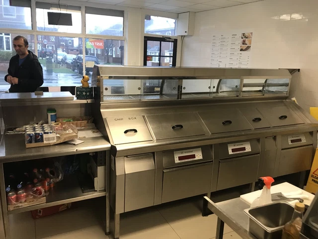 HOPKINS 3 PAN High Efficiency Fish Frying Range - Chip Shop fryer £ ...