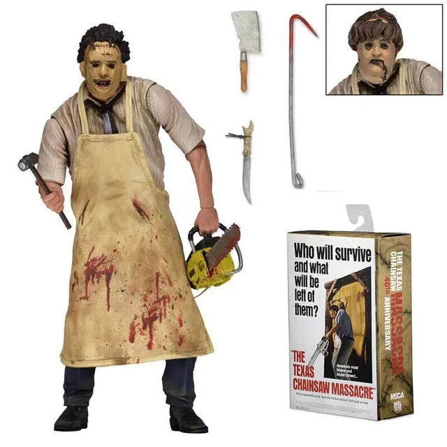 NECA LEATHERFACE TEXAS Chainsaw Massacre 7"Ultimate DBD Character ...