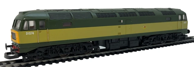 WORKING LIMA OO 205215 Class 47 D1574 Br Two Tone Green Diesel Loco ...