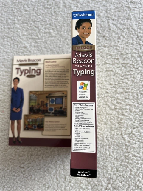 MAVIS BEACON TEACHES Typing Deluxe Edition Version 16 For Windows/Mac ...