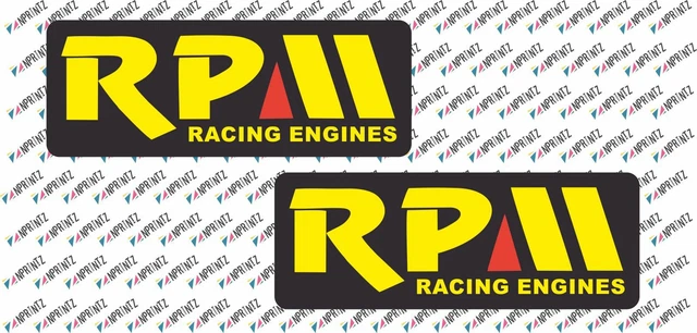 RPM RACING ENGINES Stickers X2 Kart Prokart Honda Cadet $5.01 - PicClick