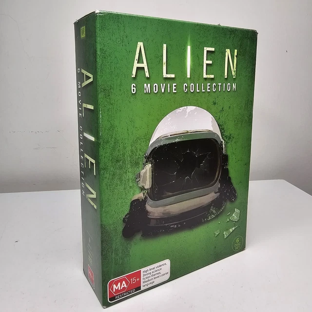 ALIEN 6 FILM Collection DVD Box Set Resurrection Covenant Region 4 PAL ...