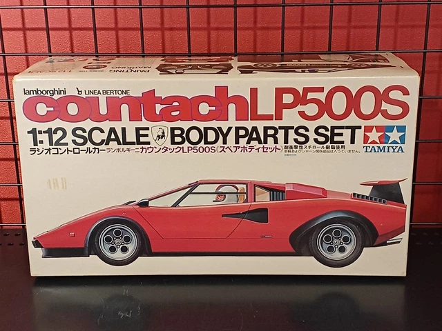 TAMIYA LAMBORGHINI COUNTACH LP500S Spare Body Set 1/12 £712.75 ...