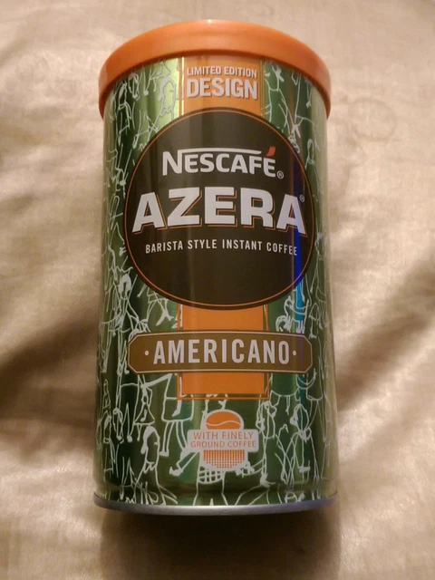 NESCAFÉ AZERA COFFEE Americano Tin Empty Design Limited Edition ...