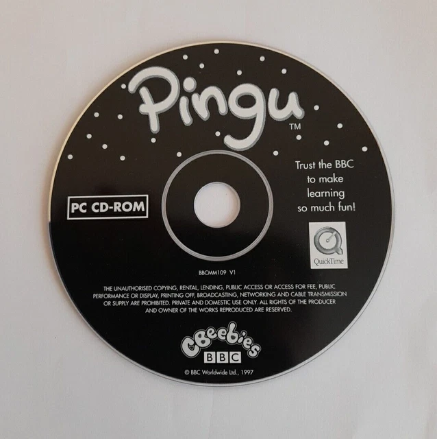 PINGU - PC CD-ROM CBeebies BBC £8.59 - PicClick UK