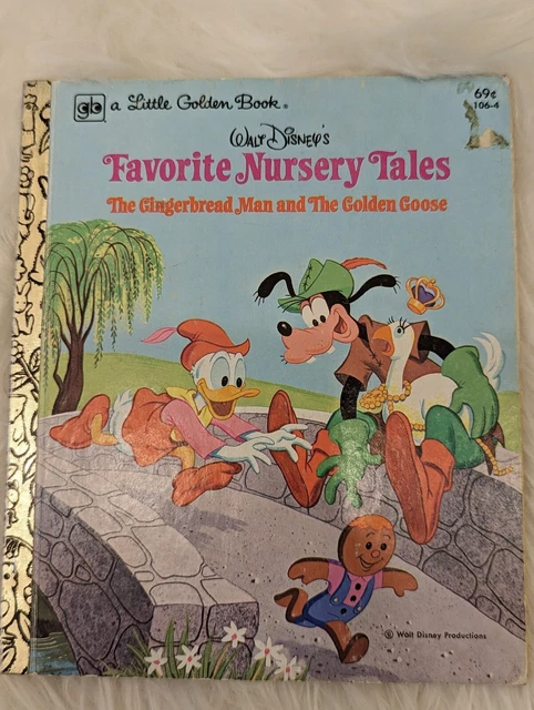 VINTAGE 1979 WALT Disney's Favorite Nursery Tales | Little Golden Books ...