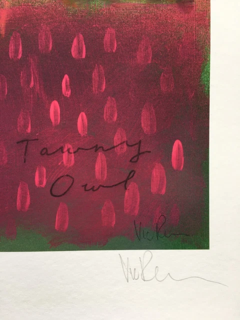 VIC REEVES (JIM Moir) - Tawny Owl - Hand Finished Limited 5/5 Signed ...