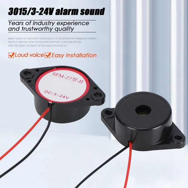 30*15MM SOUND BEEPER Mechanical buzzer Constant Tone Electronic Buzzer ...