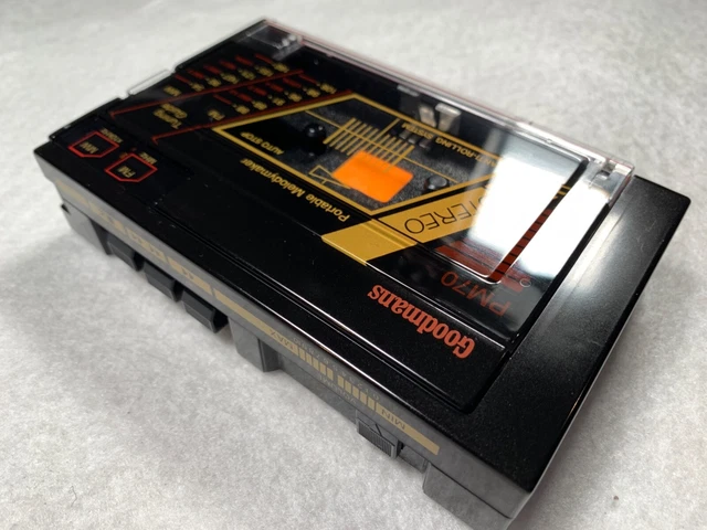 GOODMANS RADIO CASSETTE Stereo Walkman. Working. Very Rare. Gorgeous ...
