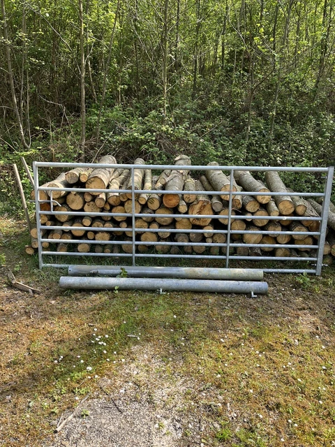 10FT GALVANISED METAL farm field gate. Comes with posts. £42.00 ...