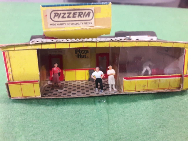 HO SCALE CARDBOARD Paper Scratch Built Store Building Train Layout ...