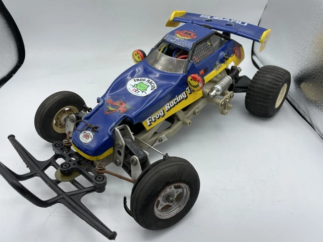 FOR PARTS TAMIYA The Frog chassis with motor and speed controller £139. ...