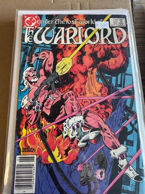 THE WARLORD #82 1984 DC Comics Travis Morgan Dan Jurgens Explosion ...