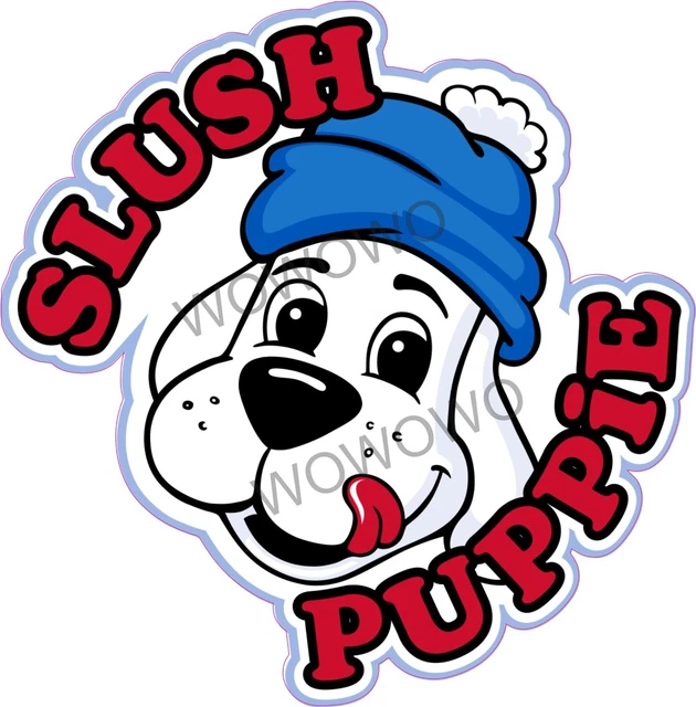 ICE CREAM VAN sticker Slush puppie trailer cafe slush puppy ice drink ...