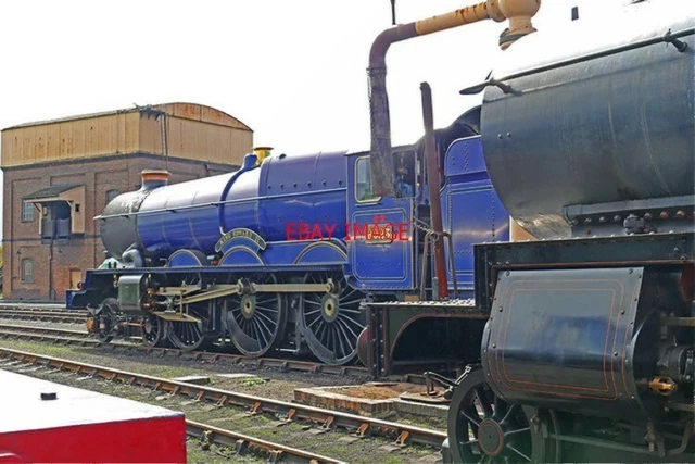 PHOTO GWR Blue Livery Gwr Collett 'King' Class 4-6-0 6023 King Edward Ii In The £1.45 - PicClick UK