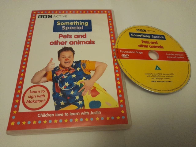 SOMETHING SPECIAL - Pets And Other Animals BBC Active Rare UK DVD VGC ...