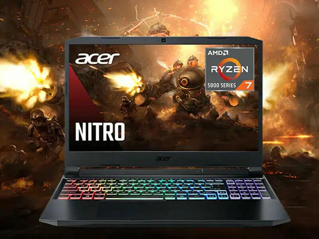 ACER NITRO 5 AN515-45-R5QT Gamer RTX 3080 Ryzen 7 16GBRAM 1TBSSD 15,6 ...
