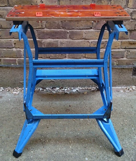 VINTAGE BLACK & Decker Workmate Wm536 - New Handles - Ply Jaws £30.00 ...