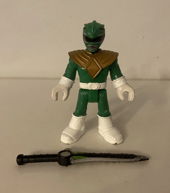 POWER RANGERS IMAGINEXT Dragonzord Green Ranger Figure + Accessory ...