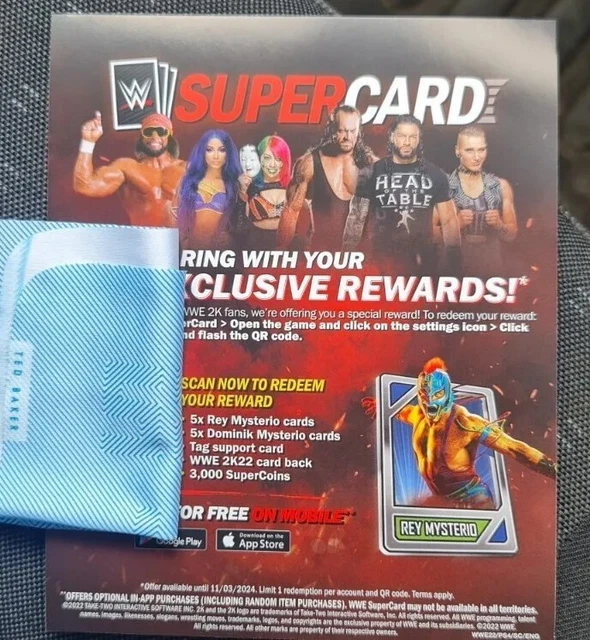 WWE 2K22 SUPERCARD Dominik Mysterio & Rey Mysterio cards QR Code via ...