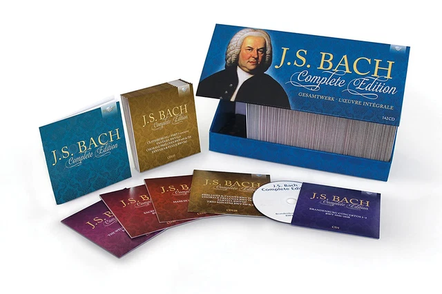 JOHANN SEBASTIAN BACH Complete Edition 142-Cd,2014, Box, Cardsleeve ...
