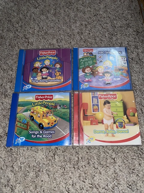 FISHER PRICE BUNDLE - Little People, Sing Along, Dance Baby Dance, CD ...