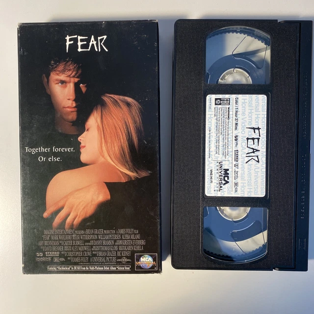 FEAR (VHS TAPE, 1996) Mark Wahlberg, Reese Witherspoon SUSPENSE £12.58 ...