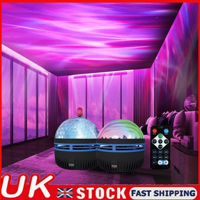 LED STARRY SKY Light USB Charging Ambient Night Lamp RGB for Bedroom ...