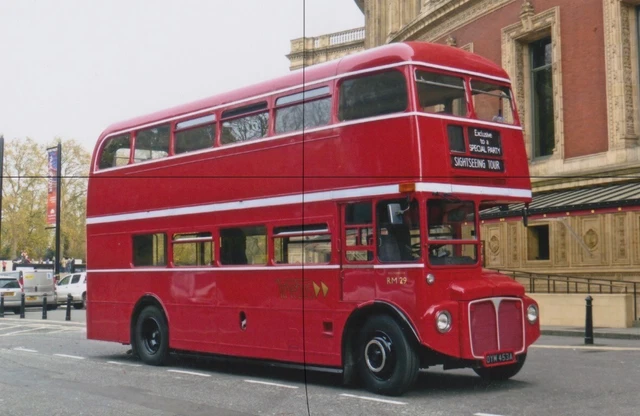 COLOUR BUS PHOTO London Transport Timebus Photograph Picture ...
