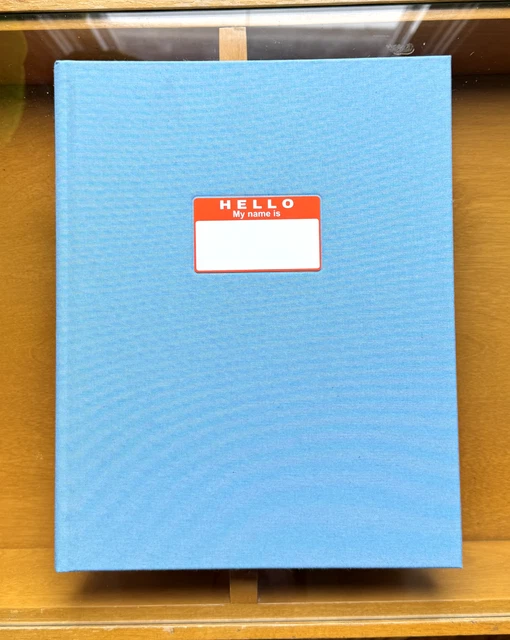 NADIA LEE COHEN Hello My Name Is (Photo Book) - First Edition, SOLD OUT ...