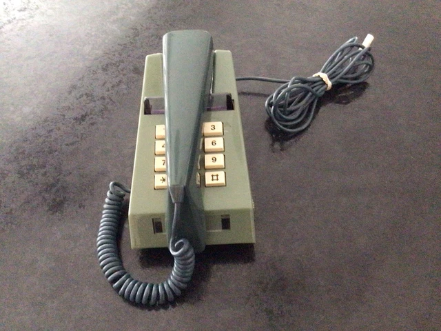 ORIGINAL VINTAGE 60’S 70’ Push Button Landline Corded Trim Phone £37.12 ...