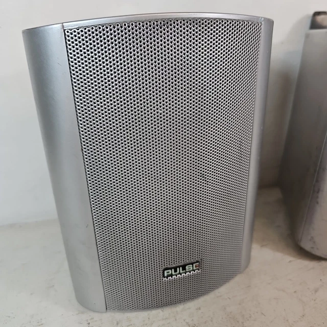 PULSE WALL MOUNTABLE Bookshelf Hi-Fi Stereo Speakers 30w Tested And ...