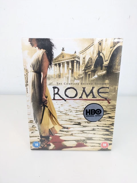 HBO ORIGINAL SERIES ROME COMPLETE Season 2 New Sealed UK R2 Cert 18 £18 ...