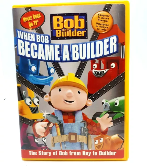 BOB THE BUILDER ~ When Bob Became A Builder ( 2006 DVD ) Canadian ...