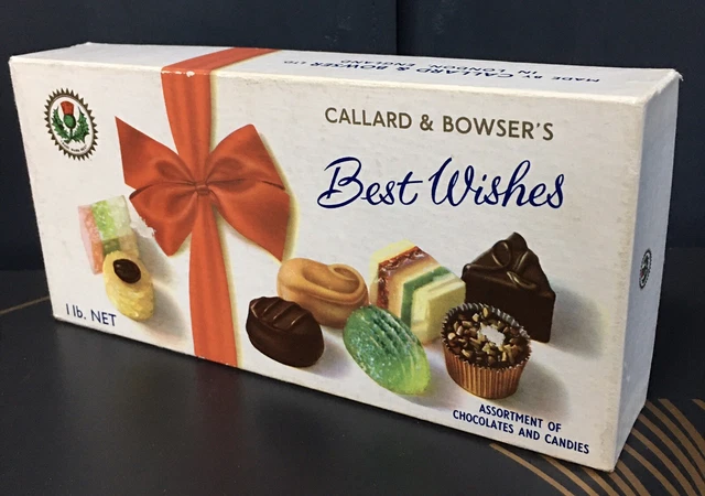 VINTAGE 1950'S CALLARD & Bowser 1lb Empty Chocolate Box. £4.99 ...