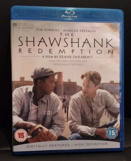 THE SHAWSHANK REDEMPTION Blu-ray Tim Robbins Morgan Freeman William ...