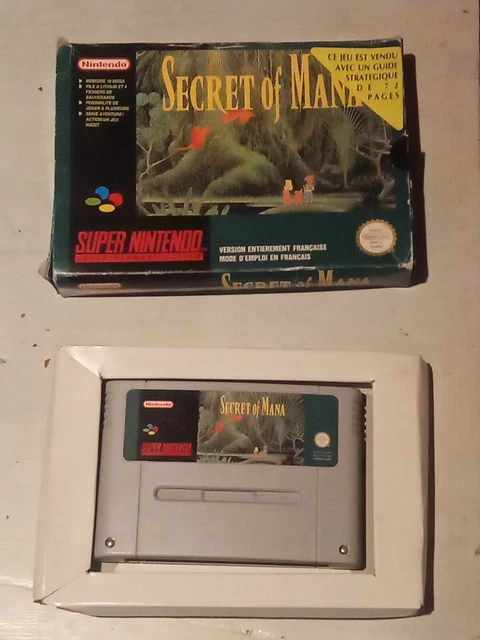SUPER NINTENDO SECRET OF MANA FRA bon état SNES EUR 79,00 - PicClick FR