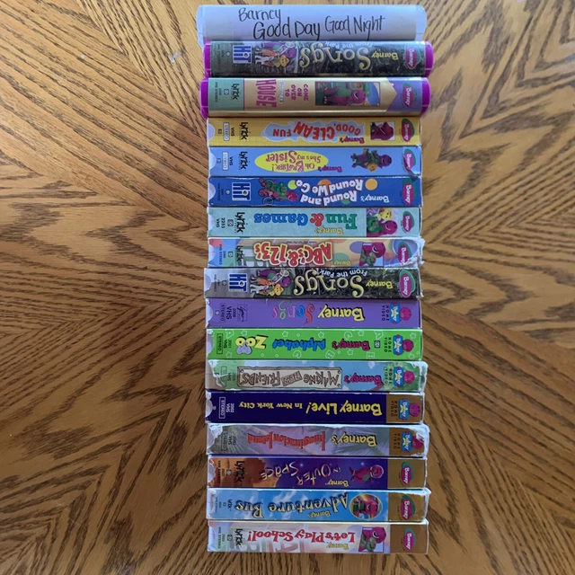 BARNEY VHS TAPES lot of 12 $68.57 - PicClick CA