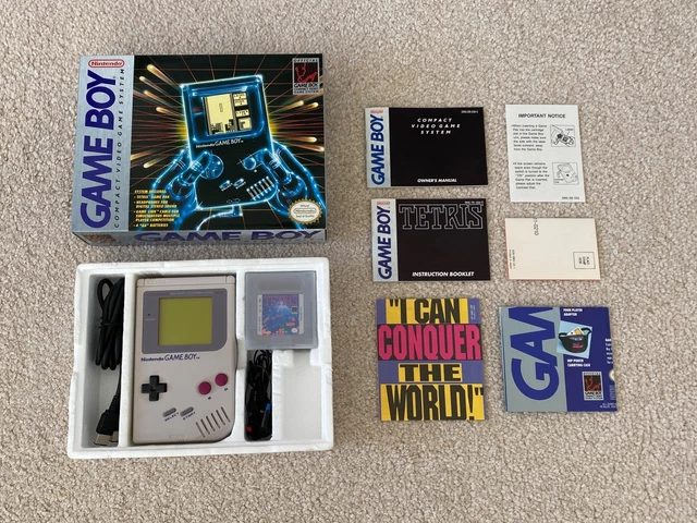 NINTENDO GAME BOY DMG Boxed Original USA Complete Gameboy Good ...