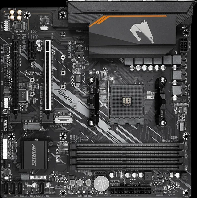 GIGABYTE B550M AORUS ELITE Socket AM4 AMD Motherboard. £78.85 - PicClick UK