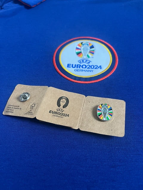 UEFA EURO 2024 Official Licensed Logo Lapel Pin Badge Limited Edition ...