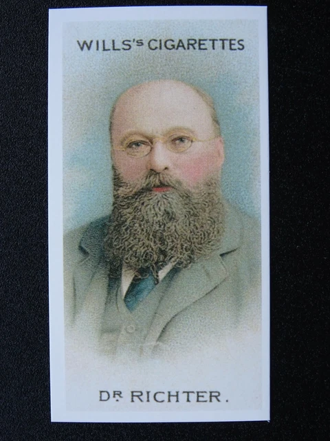 NO.33 DR RICHTER - Musical Celebrities by W.D.& H.O.Wills Ltd REPRO ...