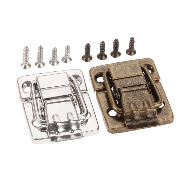 30*36MM VINTAGE WINE Chest Box Suitcase Toggle Catch Latch Clasp ...