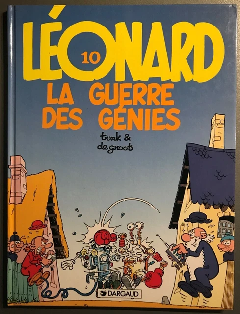 COMIC STRIP &LEONARD N°10: The war of the geniuses" Turk/de Groot 1995 ...