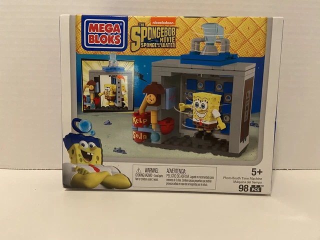 MEGA BLOKS SPONGEBOB Squarepants Movie Photo Booth Time Machine NEW £23 ...