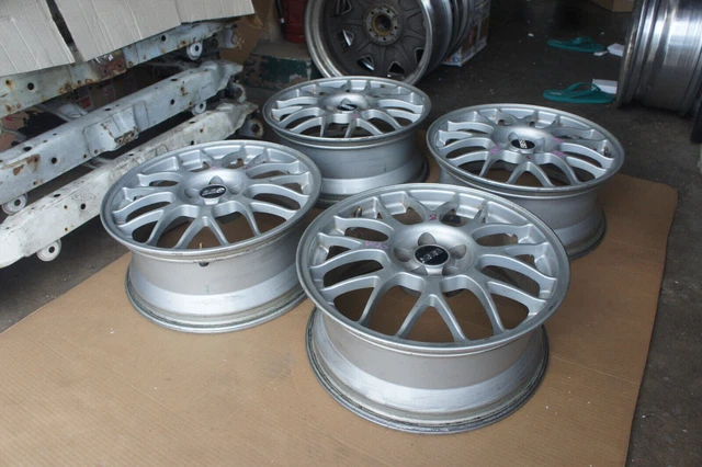 JDM 17& BBS RG345 mesh rims wheels for Subaru gc8 sti impreza wrx gf8 ...