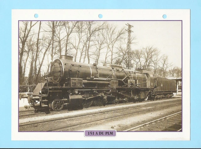 FICHE ATLAS - 151 A du PLM - France - 1932 EUR 5,00 - PicClick FR