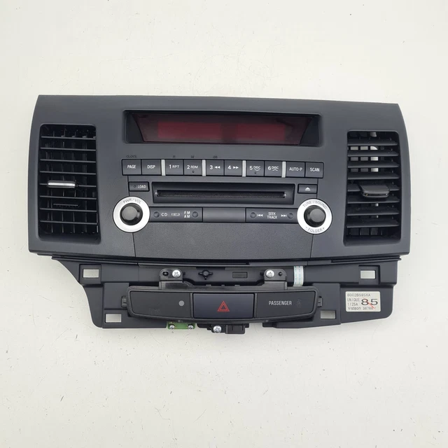 MITSUBISHI LANCER STEREO Head Unit Control Panel CJ 07/07-06/12 Hazard ...