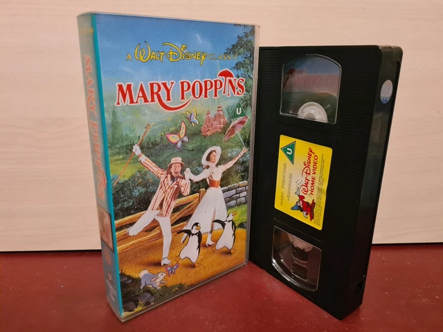MARY POPPINS - Walt Disney - PAL VHS Video Tape (T233) £1.99 - PicClick UK