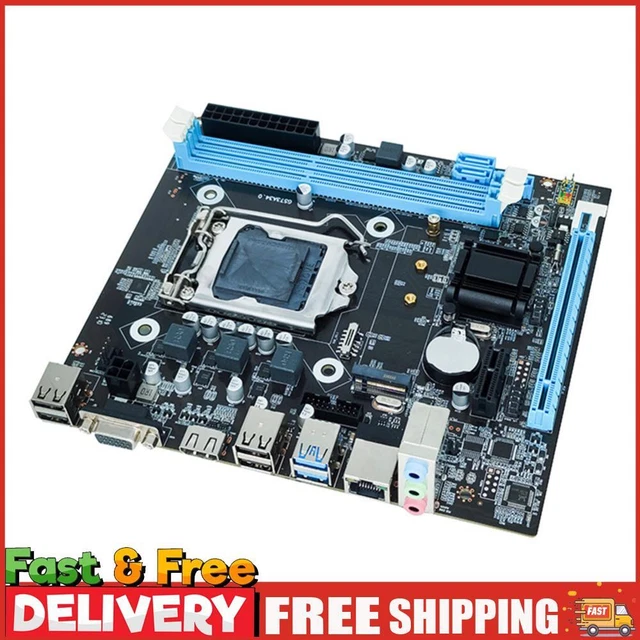 H81 COMPUTER MOTHERBOARD VGA+HDMI-Compatible+RJ45 Port Micro-ATX ...